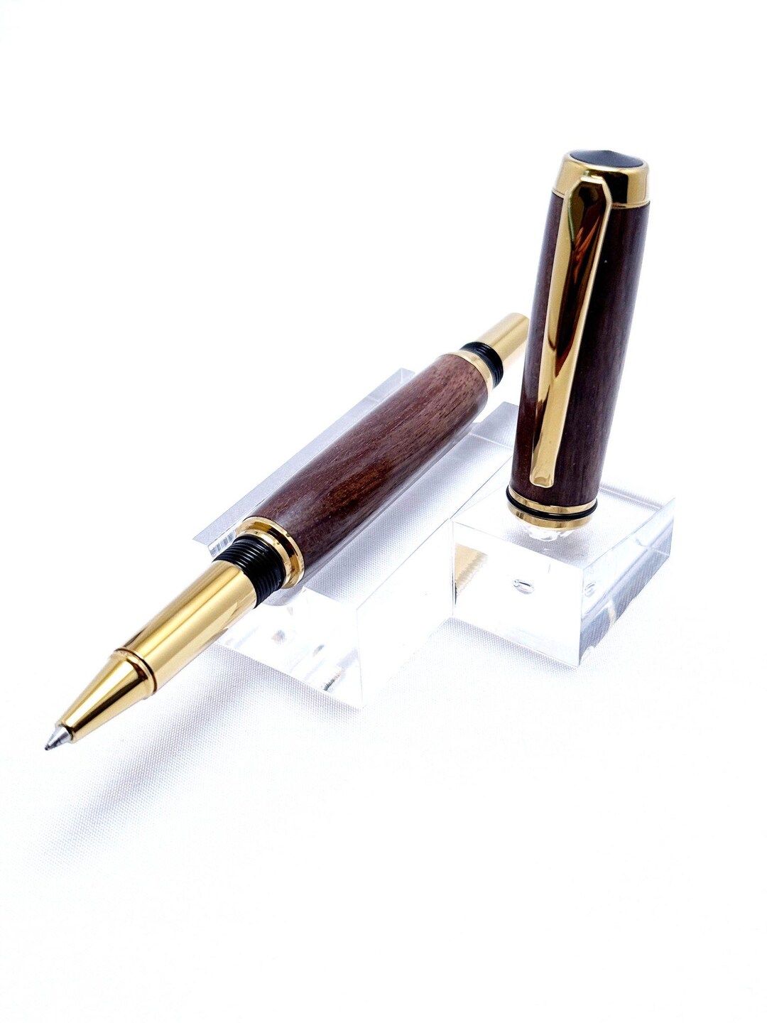 Historic Walnut Pen – Rollerball Writing Instrument – Heirloom Writing ...
