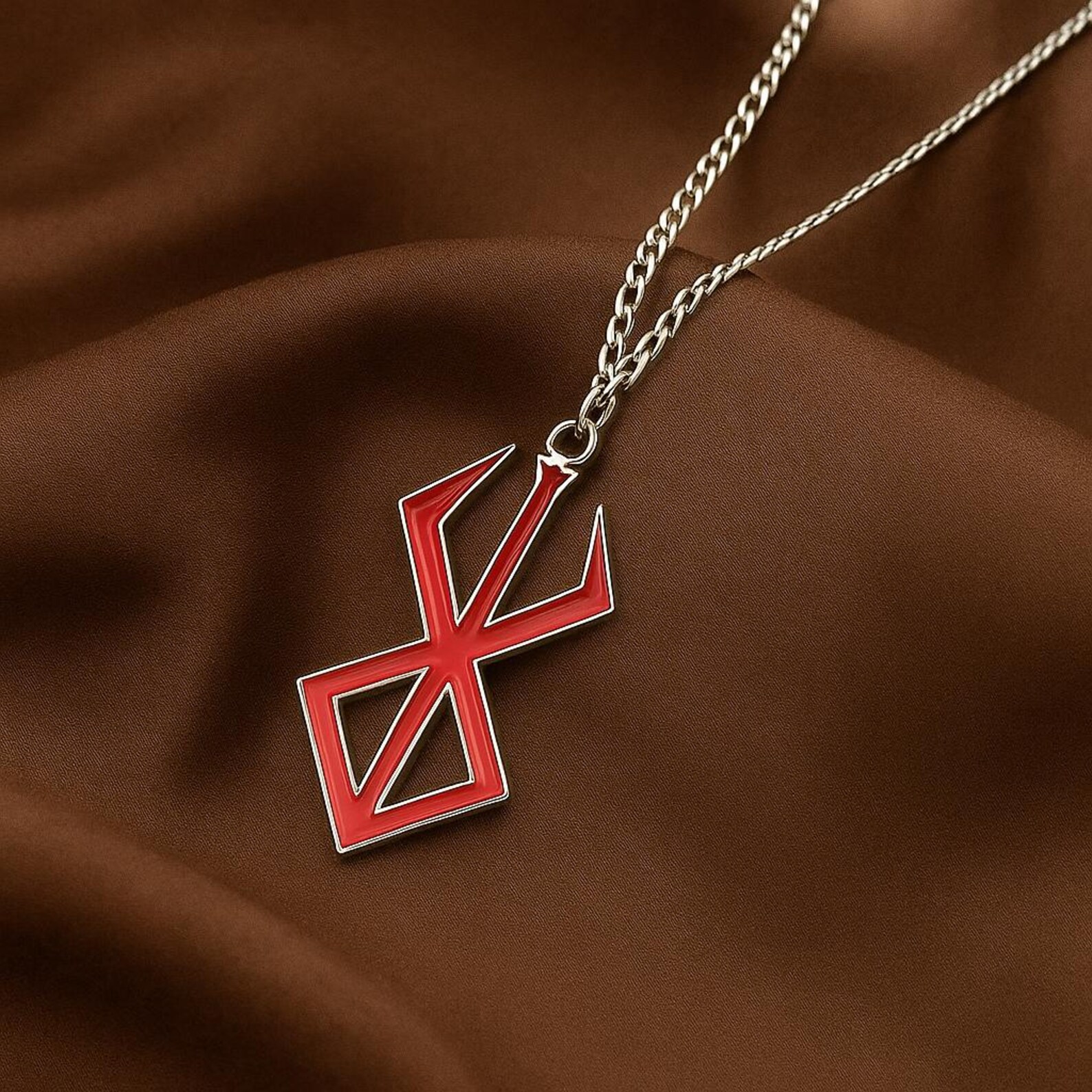 Guts-inspired Brand Berserker Sword Pendant Necklace – Unisex Cosplay ...