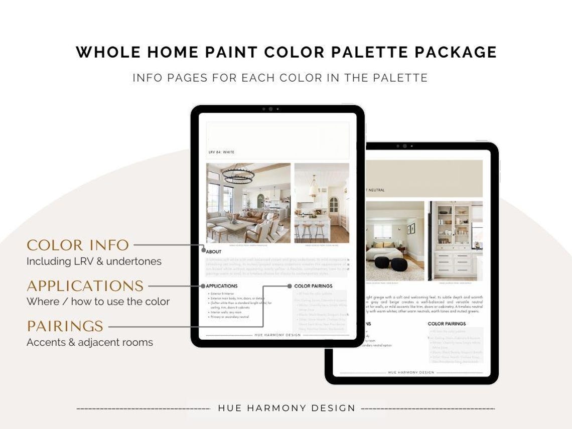 Natural Cream Benjamin Moore Whole House Paint Color Palette Natural ...