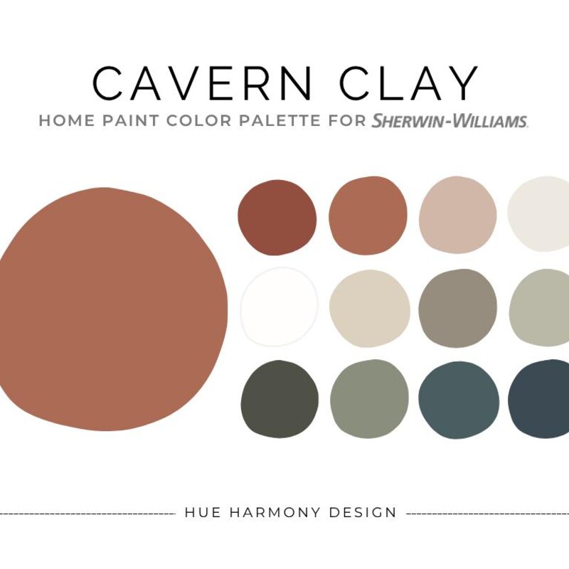 Earthy Color Palette - Etsy