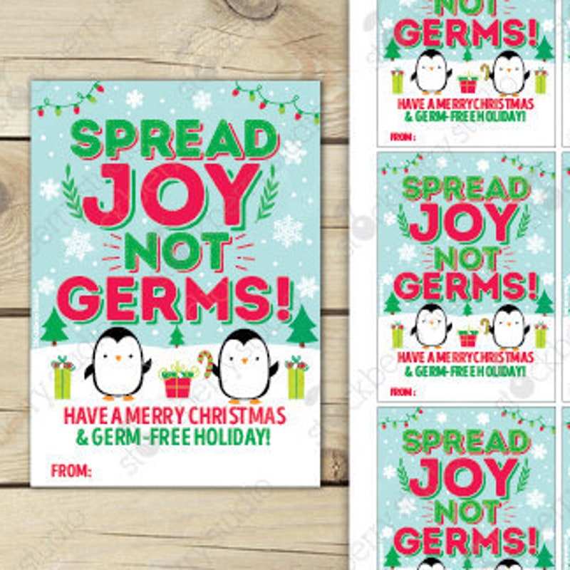 Spread Love Not Germs - Etsy