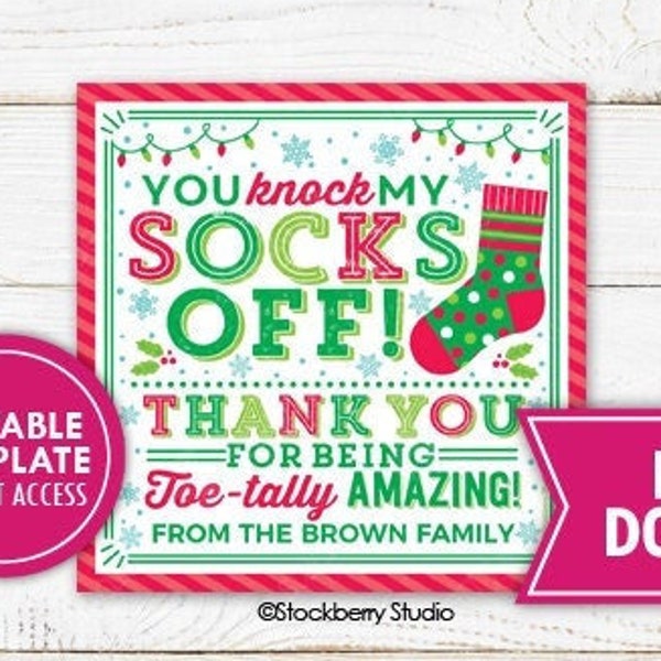 Toe Tally Socks - Etsy