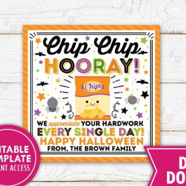 Thank You Halloween Tags - Etsy