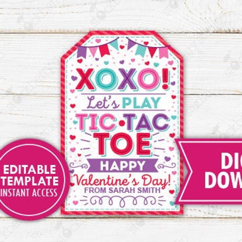 Tic Tac Stickers - Etsy