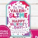 Valentine's Day Slime Tag Valentine Slime Label Valentines Gift Tag ...