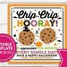 Halloween Cookie Thank You Gift Tag Chip Chip Hooray Teacher Nurse ...