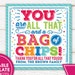 Chips Gift Tag Printable Bag of Chip Tags You Are All That and - Etsy