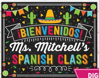 Español Classroom Rules Printable Poster High School Spanish - Etsy