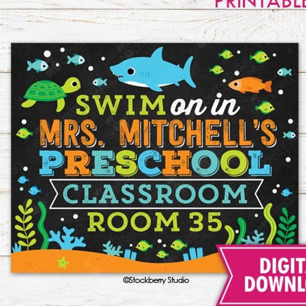 Under the Sea Classroom Birthday Board - Etsy