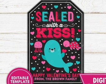 Sealed With a Kiss | Etsy