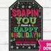 Christmas Gift Tag Printable Holiday Soap Label Soapin' You Have a ...
