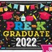 Pre-k Graduation Sign Printable Last Day of Pre K Sign Last - Etsy