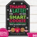 Teacher Christmas Gift Tags Printable Thanks a Latte Christmas Thanks a ...