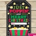 Popcorn Christmas Gift Tags Teacher Christmas Gift Tag Secret Santa ...