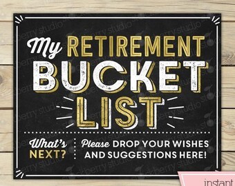 Bucket list sign | Etsy