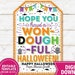 Won Dough Ful Halloween Gift Tag Play Dough Playdough Preschool ...