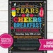 Back to School Tears and Cheers Breakfast Flyer PTO PTA School - Etsy