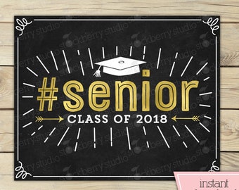 Graduation Signs Graduation Class of 2018 2019 ANY YEAR