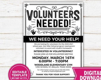 Volunteer Appreciation Invitation Template
