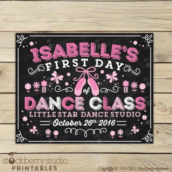 First Day of Dance - Etsy