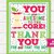 Pretzel Thank You Sign Printable Teacher Appreciation Volunteer ...