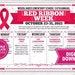 Red Ribbon Week Schedule Itinerary Flyer Printable School PTO PTA ...
