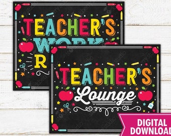 Teacher Lounge | Etsy
