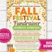 Fall Festival Fundraiser Flyer Printable Editable Harvest Halloween ...