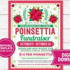 Holiday Bake Sale Flyer Printable Christmas Bakery Invitation Template ...