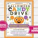 Halloween Candy Drive Flyer Buy Back Military Fundraiser Treats for ...