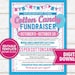 Cotton Candy Fundraiser Flyer Printable School PTO PTA Community Church ...