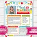 Meet the Teacher Letter Printable Back to School Note Open House ...