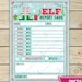 Elf Report Card Santa Naughty or Nice List Kids Christmas - Etsy