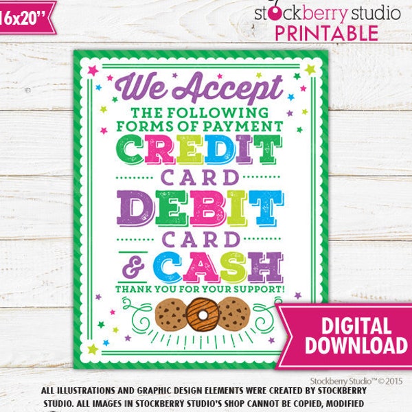 Cookie Booth Sign - Etsy