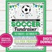 Soccer Fundraiser Flyer Printable Soccer Banquet Tournament School PTO ...