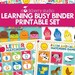 Pre K Learning Binder - Etsy