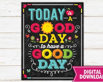 Good Day Poster - Etsy