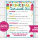 Principal Survival Kit Printable Thank You Appreciation Week Back to ...