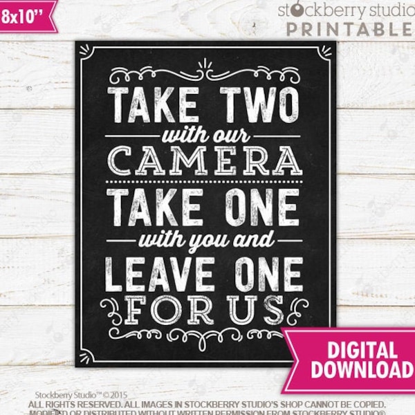 Photo Booth Take One Leave One - Etsy