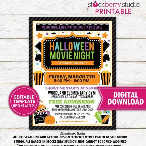 Movie Night - Etsy