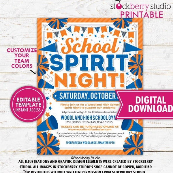 Printable Homecoming Flyer - Etsy