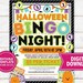 Halloween Bingo Night Flyer Fundraiser Community Event Invitation ...