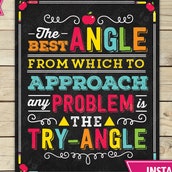 Math Teacher Classroom Poster Printable High School Classroom - Etsy ...