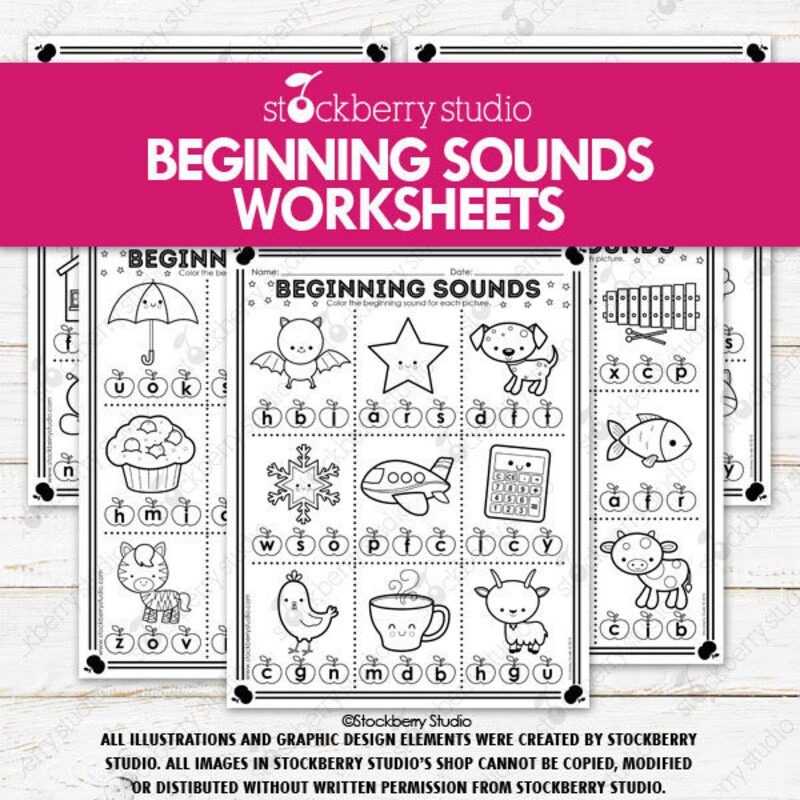 Beginning Sounds - Etsy