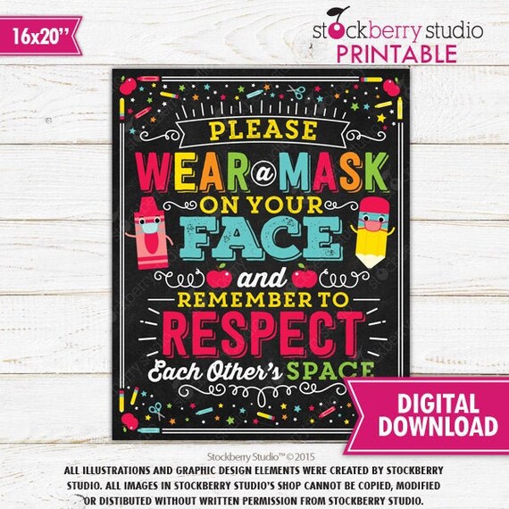 Classroom Respect Sign