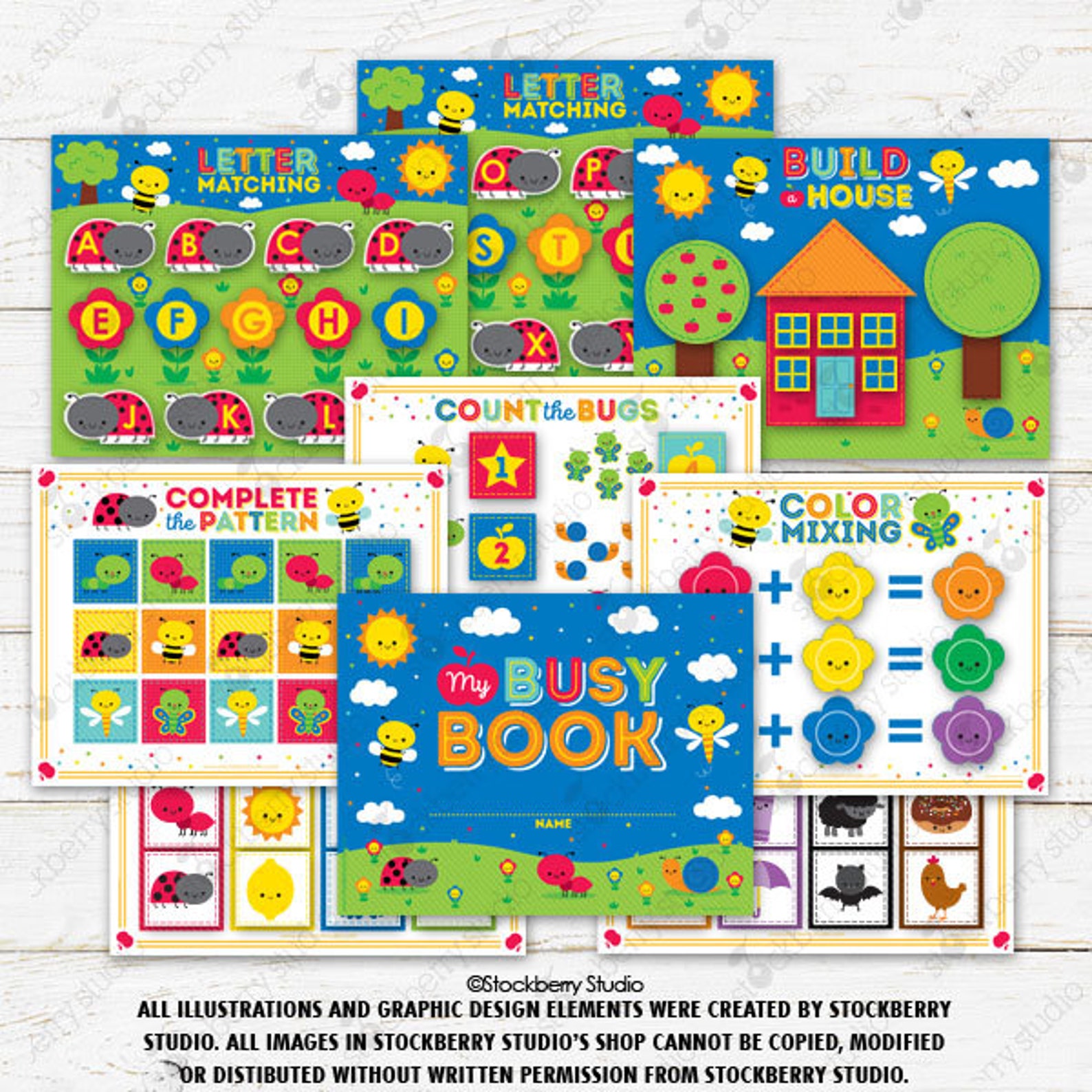 Preschool Busy Binder - Etsy