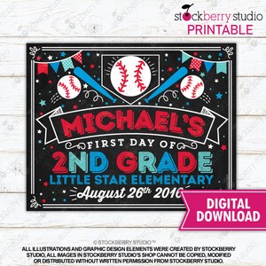 Video Game First Day of School Sign Printable Gamer 1st Day of School ...