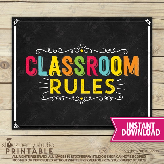 Printable Computer Center Sign