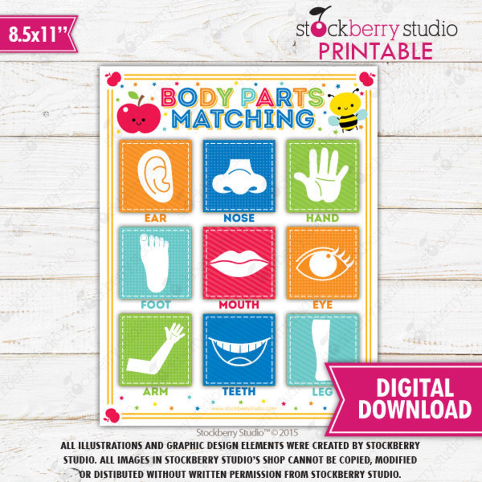 Body Parts Learning Book Kids Anatomy Toddler Busy Binder - Etsy