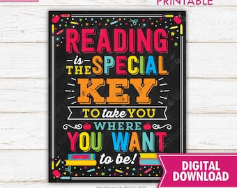 Library Classroom Sign - Etsy